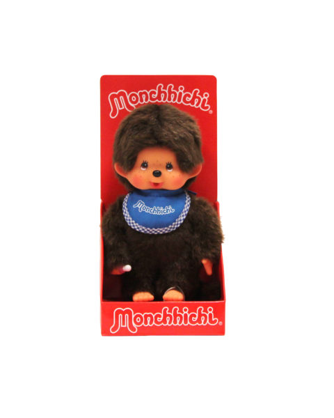 MONCHHICHI - PELUCHE BOY BLU 20 CM - MamaToys