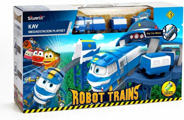 ROBOT TRAINS STAZIONE FERROVIARIA DI KAY SILVERLIT - MamaToys