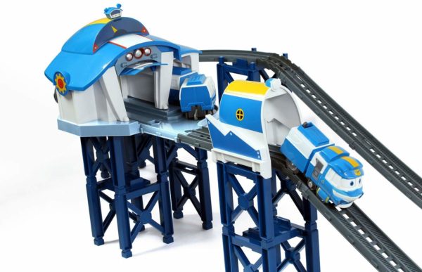 ROBOT TRAINS STAZIONE FERROVIARIA DI KAY SILVERLIT - MamaToys